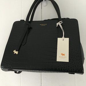 RADLEY LONDON | Bags | Radley London Liverpool Multiway Grab Bag Black ...